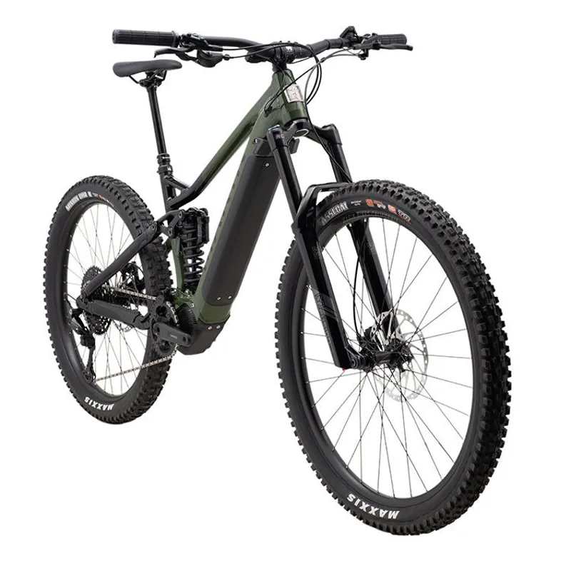 Marin Alpine Trail E1 Green Full Suspension Electric Mountain Bike