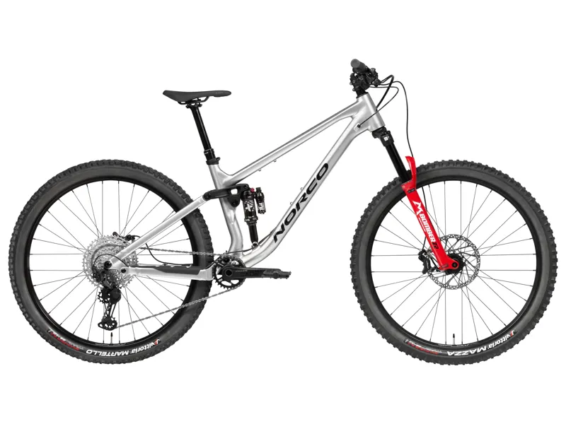 Norco Fluid FS A2 Silver Full Suspension Mountain Bike