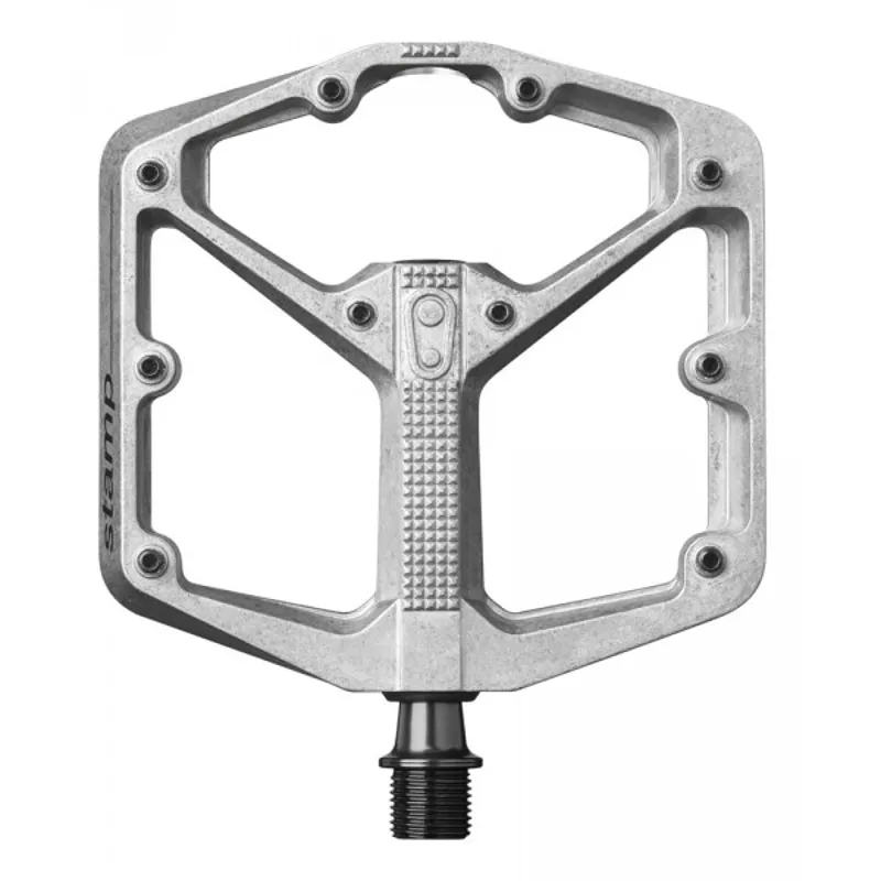 Crankbrothers Stamp 2 Large Raw Flat MTB Pedals