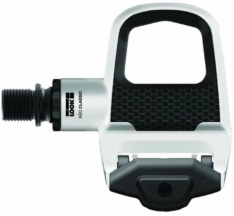 Look Keo Classic 2 Cromo Axle White Clipless Road Bicycle Pedals