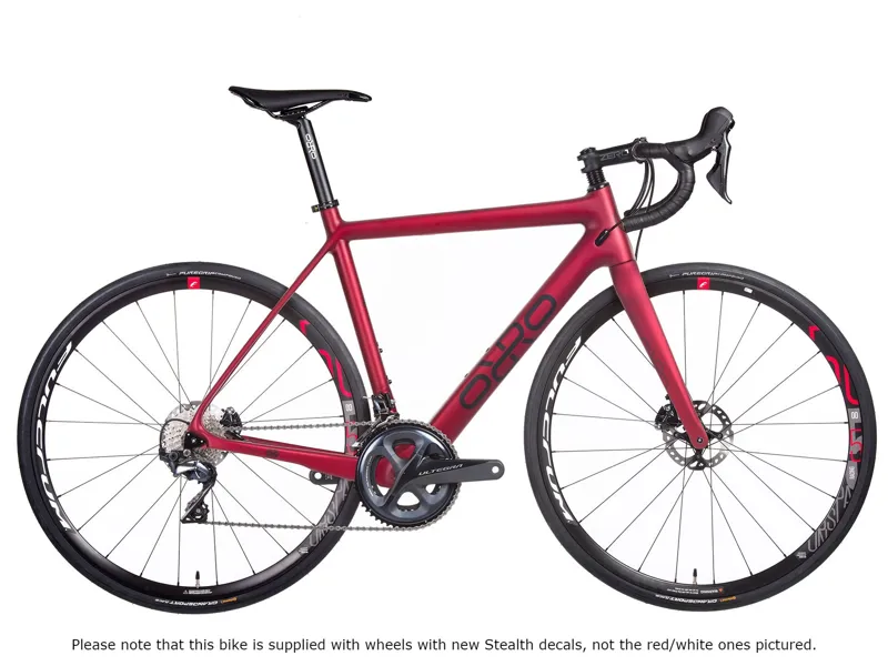 Orro Gold STC Disc Ultegra Red Carbon Road Bike