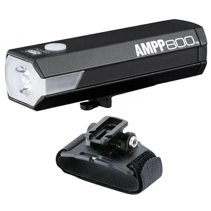 Cateye Ampp 800 Lumen Helmet Mounting Front Light