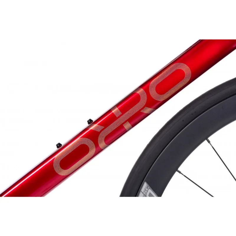 Orro 2024 Gold STC 105 Di2 Gloss Red Carbon Road Bike