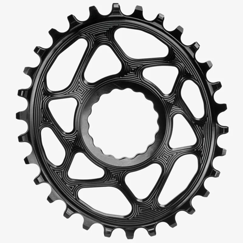 Absolute Black Traction Cinch 30T Black Narrow / Wide Oval Chainring