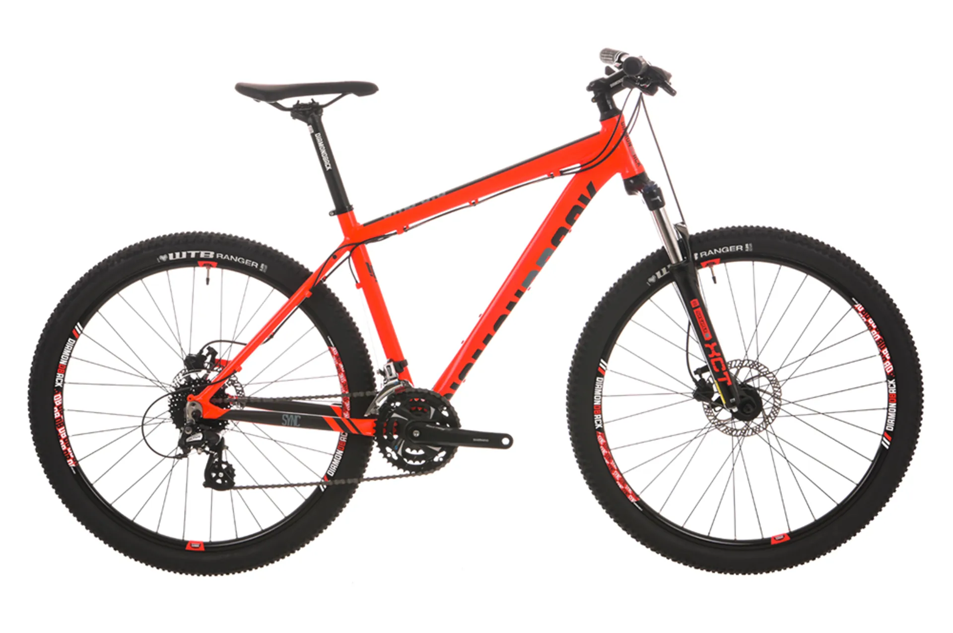 Diamondback 2018 Sync 3.0 Red Hardtail Mountain Bike