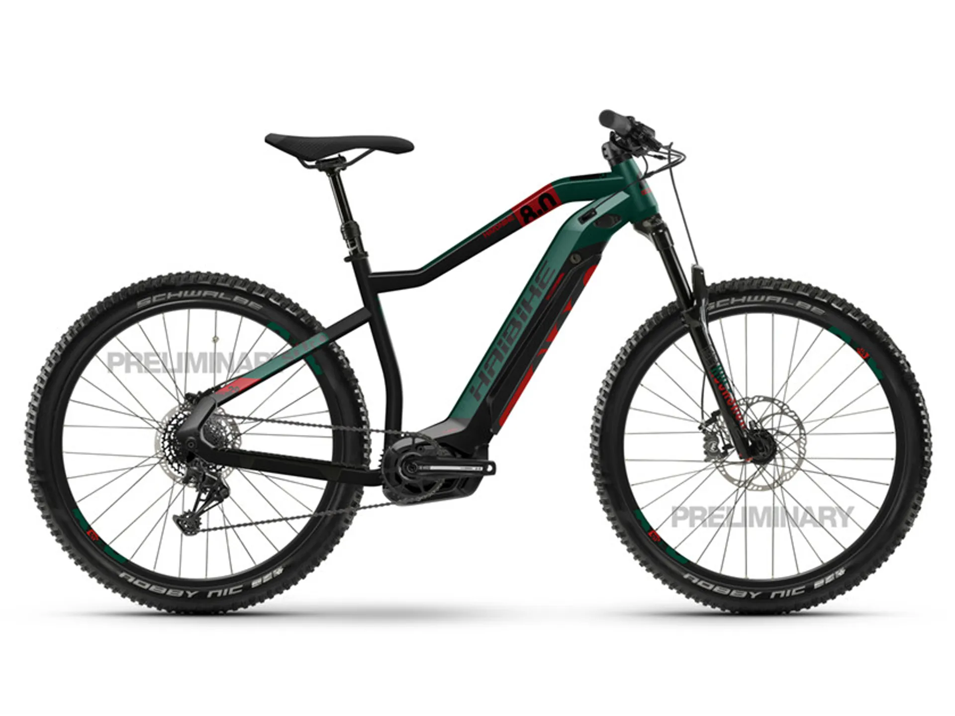 Haibike 2020 Sduro HardNine 8.0 Electric Mountain Bike