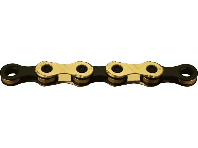 KMC X12 Ti-N Gold / Black 12 Speed Bicycle Chain